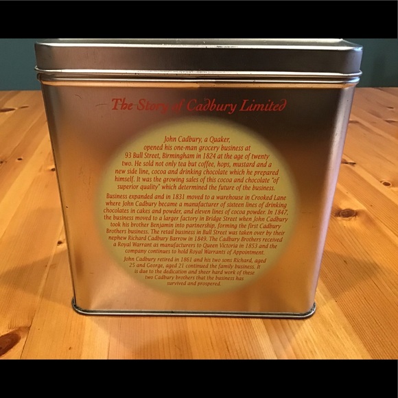 Vintage - Cadbury | Accents | Vintage Cadburys Chocolate Biscuits Tin ...